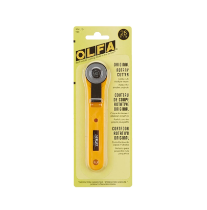 OLFA, Original 28mm Rotary Cutter (RTY1) - Quilt-N-A-Flash